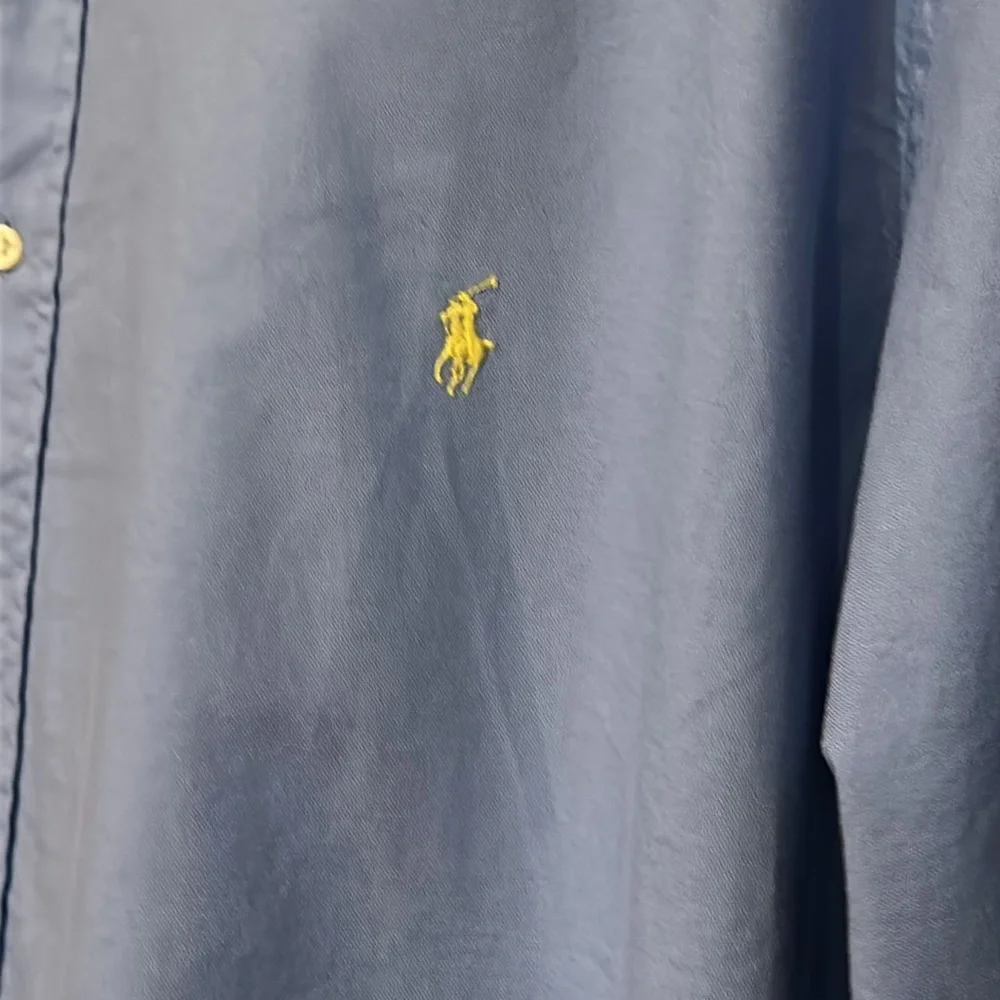 Polo Ralph Lauren | Shirts | Polo Solid Blue Oxford Longsleeve Woven ...